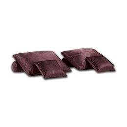 Kissen- Set 6-teilig, aubergine