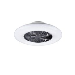 Casa Nova LED-Deckenleuchte/Ventilator Mekka CCT, weiß, 60 cm