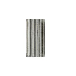 Cawö Handtuch Lifestyle Streifen, kiesel, 50 x 100 cm