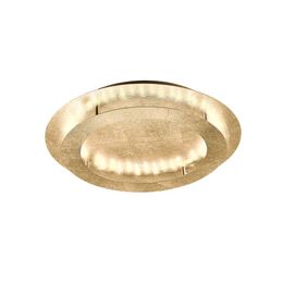 Paul Neuhaus LED-Deckenleuchte Nevis, goldfarbig, 50 cm