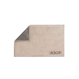 JOOP! Badematte Classic Doubleface, Baumwolle, sand/graphit