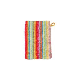 Cawö Waschhandschuh Lifestyle Streifen, multicolor hell, 16 x 22 cm
