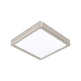 Eglo LED-Deckenleuchte Fueva 5, in nickel-matt, 21 cm