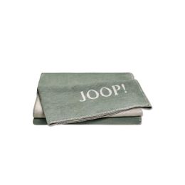 JOOP! Doubleface Decke, jade/silber, 150 x 200 cm