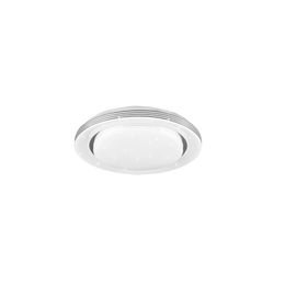 REALITY LEUCHTEN LED-Deckenleuchte Atria CCT in weiß, 38 cm