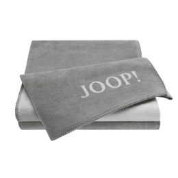 JOOP! Doubleface Decke, graphit/rauch, 150 x 200 cm