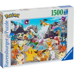 Ravensburger Pokémon Puzzle "Pokémon Classics", 1500 Teile, mehrfarbig