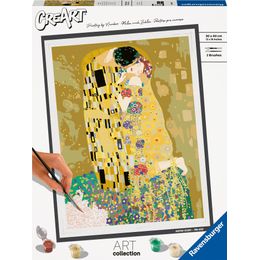 Ravensburger Malen nach Zahlen "Gustav Klimt - The Kiss", gelb