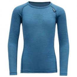 DEVOLD - Breeze Kid Shirt - Merinounterwäsche Gr 6 Years blau