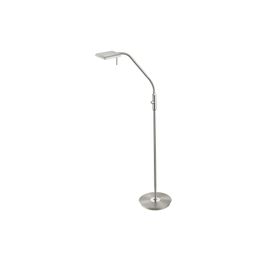 Trio LED-Standleuchte Bergamo, nickel matt, 135 cm