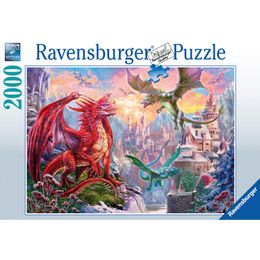Ravensburger Puzzle "Fantasy Dragon", 2000 Teile, mehrfarbig