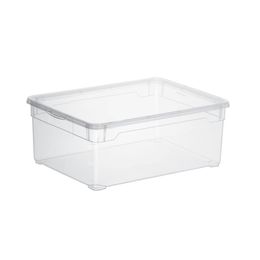 Rotho Clearbox in transparent, 10 L