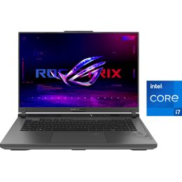 ASUS Gaming-Notebook "ASUS ROG Strix G16 Gaming-Notebook" Notebooks Gr. 16 GB RAM 1000 GB SSD, grau (eclipse gray (1c)) Gaming Notebooks