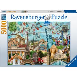 Ravensburger Puzzle "Big City Collage", 5000 Teile, MF