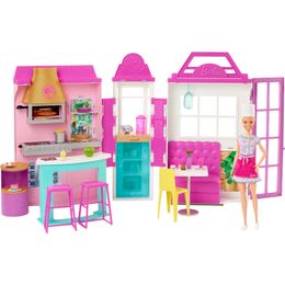 Barbie Puppen-Set "Restaurant", pink