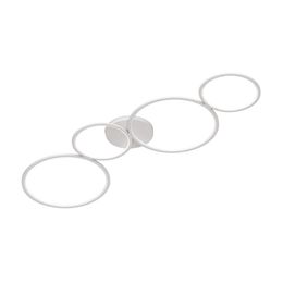 Trio LED-Deckenleuchte Rondo, weiß, 97 cm