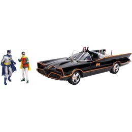 DICKIE TOYS Batman Modellauto "Classic Batmobile", mit Licht, schwarz