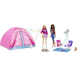 Barbie Spiel-Set "Let´s go Camping-Zelt", mehrfarbig
