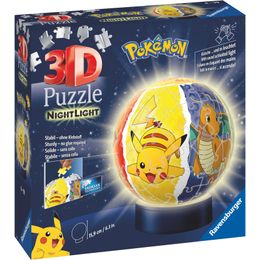 Ravensburger 3D-Puzzle "Pokemon Nachtlicht", 72 Teile, MF