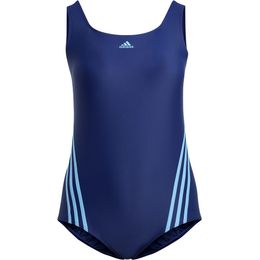 Adidas Performance Badeanzug, Rückenausschnitt, für Damen, blau, XXL