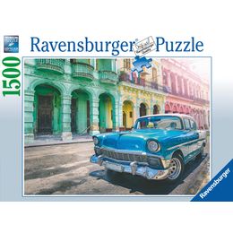 Ravensburger Puzzle "Cars Cuba", 1500 Teile, mehrfarbig