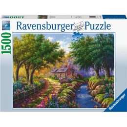 Ravensburger Puzzle "Cottage am Fluß", 1500 Teile, MF