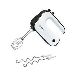 Bosch MFQ 4020, Handmixer weiß/schwarz, Retail Leistung: 450 Watt Geschwindigkeit: 5-stufig regelbar Ausstattung: Knethaken, Rührbesen, ergonomischer Griff Funktionen: Turbostufe, Auswurftaste