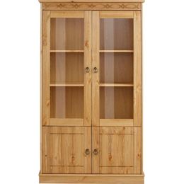 Home Affaire Vitrine Indra Höhe 145 cm, beige