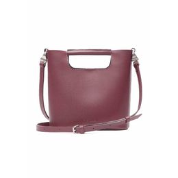 Gretchen Schultertasche Crocus Small Shoulderbag, aus italienischem Rindsleder, rosa