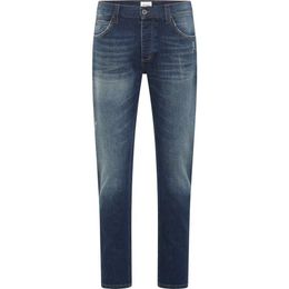 Mustang Tapered-fit-Jeans Style Toledo Tapered, blau