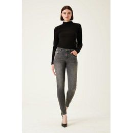 Garcia High-waist-Jeans Celia superslim, schwarz