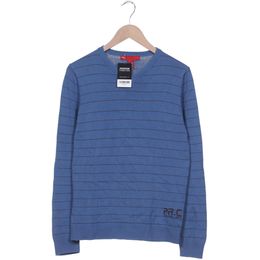 EDC by Esprit Herren Pullover, blau