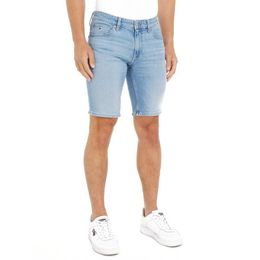 Tommy Jeans Jeansshorts SCANTON SHORT mit Fade-Effekten, blau