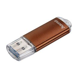 Hama USB-Stick "Laeta", USB 3.0, 64 GB, 90MB/s, Bronze USB-Stick (Lesegeschwindigkeit 90 MB/s), braun