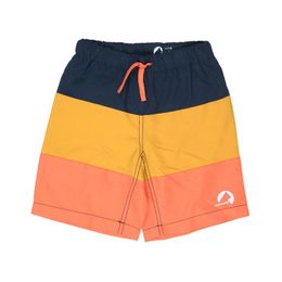 Finkid - Badeshorts UIMARI in navy/rot, Gr.92/98