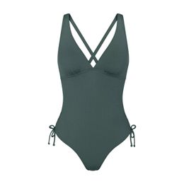 Triumph - Badeanzug mit gefütterten Cups - Green 40C - Summer Expression - Bademode für Frauen