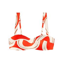 Triumph - Bikini Top gefüttert mit abnehmbaren Trägern - Orange 44D - Summer Allure - Bademode für Frauen