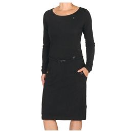 Ragwear Jerseykleid Ragwear Tanna Dress Black Uni S
