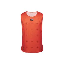 Gore® Wear Trainingsshirt Herren Laufshirt CONTEST DAILY SINGLET orangerot (1-tlg)