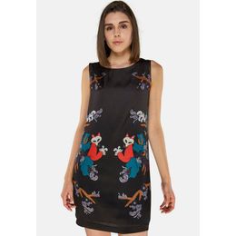 Tooche Etuikleid Foxy Elegantes Kleid mit Foxy-Print