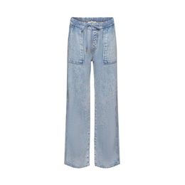 EDC by Esprit Bequeme Jeans Weiche Jogger-Style-Jeans mit weitem Bein