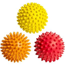 SOTOR Massageball PVC-Stachelball Massagepunkt-Griffball Yogaball Fitnessball Igelball