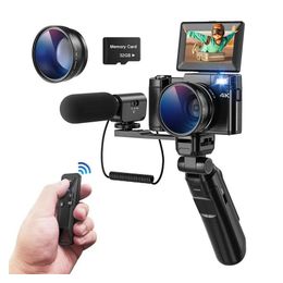 Fine Life Pro V10 Vlog Kamera Systemkamera (16 MP