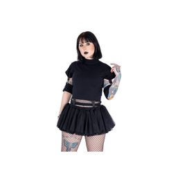 Poizen Industries Unterrock Cala Schwarz Mini Tutu