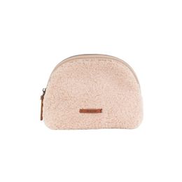 Moscow Design Clutch Teddyfleece Kosmetiktasche Tasche Clutch in Beige