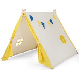 KOMFOTTEU Tipi-Zelt Kinderspielzelt