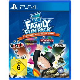 Hasbro Family Fun Pack Sony PlayStation 4 Spiel Familienspiel Monopoly Risk Zubehör PlayStation 4 (1 St.