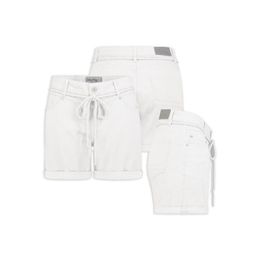 STITCH & SOUL Stitch & Soul Bermudas Damen Short Bermuda kurze Hose Sommer Chino Stoff Hotpants mit Gürtel