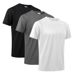 MEETYOO Funktionsshirt 1/3er Herren Sportshirt T-Shirt (Trainingsshirt Rundhalsausschnitt T-Shirt