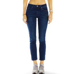 be styled 7/8-Jeans dunkelblaue Damenjeans